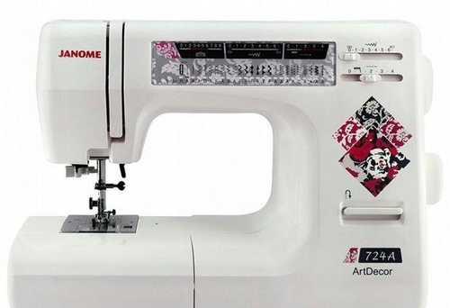 Швейная машина janome 724A