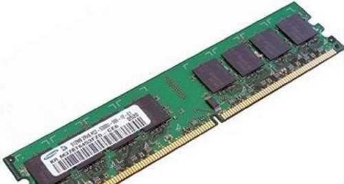 Модуль памяти dimm DDR2 512Mb PC-5300 Samsung