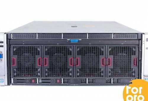 Сервер HP DL580 Gen9 5SFF 4xE7-8880v4 512GB, P830i