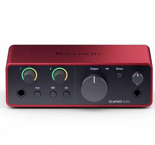 Focusrite Scarlett Solo 4th Gen