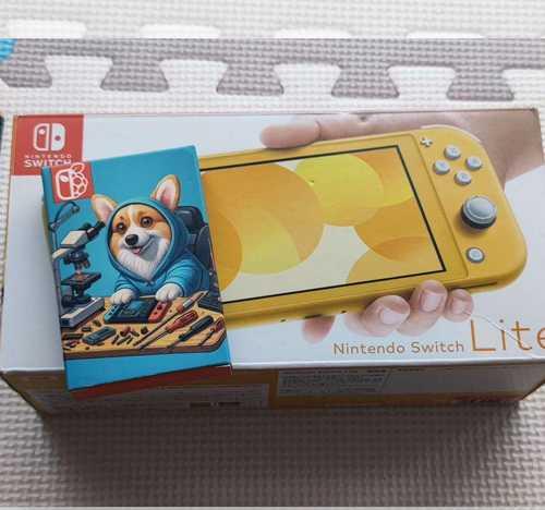 Nintendo switch lite прошитая новая