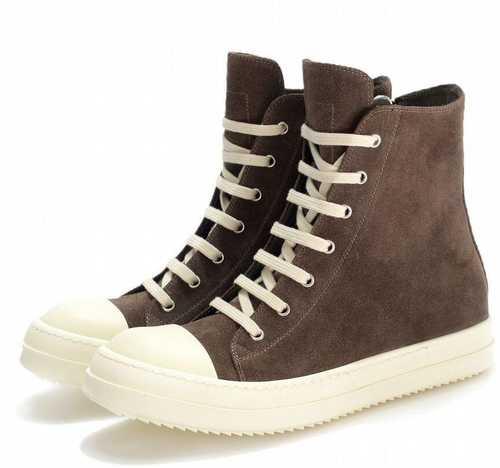 Кеды Rick Owens Ramones Suede Dust High 22FW