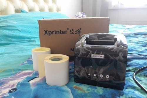 Продам термопринтер XP-365B Bluetooth. Новый