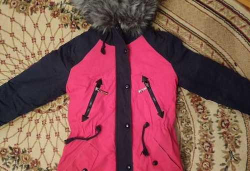 Куртка зимняя женская 40 42 размер с мехом