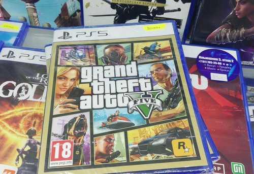 Grand theft auto 5 ps5 диск