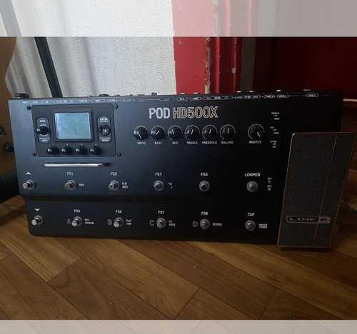 Гитарный процессор line 6 POD HD500X