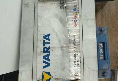 Аккумулятор varta 225 ач silver