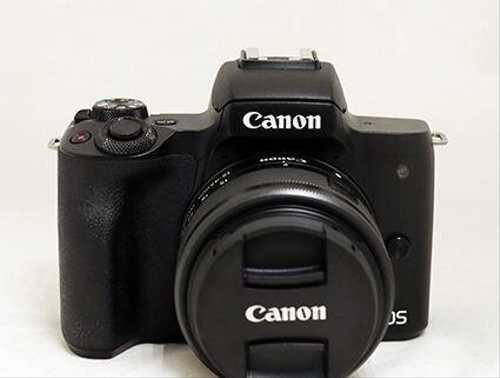 Фотоаппарат Canon EOS M50 Mark II 15-45 IS STM kit