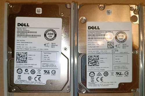 Dell SAS-sata HDD 2.5-3.5" 146Gb-4Tb