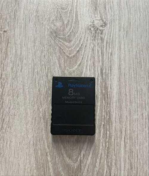 Sony playstation 2 memory card 8mb