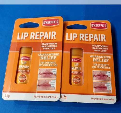 Бальзам для Губ O'Keeffe's Lip Repair из Финляндии