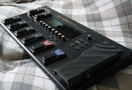 Гитарный процессор boss GT100