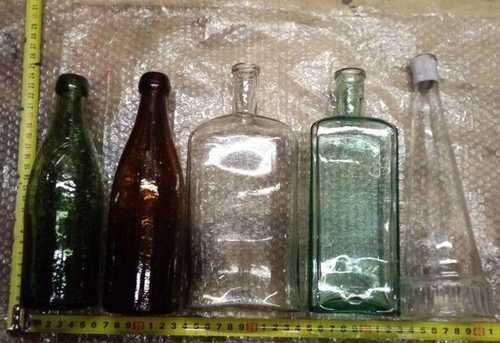 Бутылки старинные