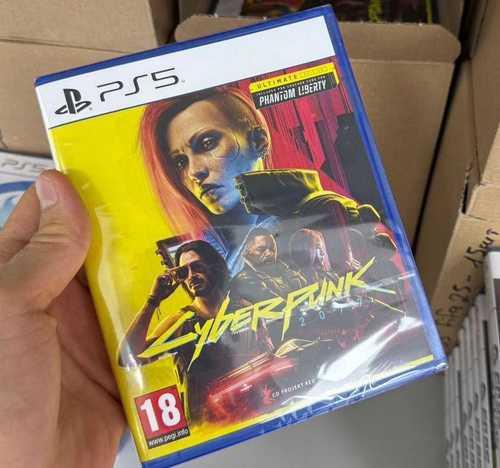 Диск PS5 Cyberpunk 2077 Ultimate Edition / Оптом