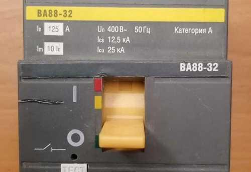 Автоматический выключатель Iek ва88-32 125А