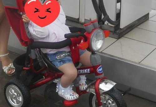 Детский трехколесный велосипед trike