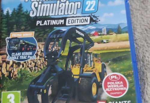 Farming simulator 22 platinum edition ps4