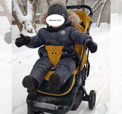 Детский зимний комбинезон на мальчика