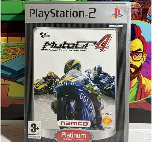 Moto GP4 Мото гп4 Мотоциклы Игра PS2 (Оригинал)