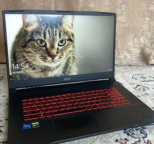 17.3" MSI GF76 Katana 11SC-483XRU, Core i5, RAM 8ГБ, 256 ГБ, GeForce GTX 1650 4 ГБ