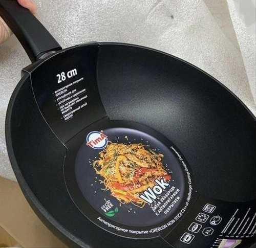 Сковорода Tima wok (28см)