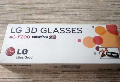 3D очки LG AG-F200 оригинальные 2 пары