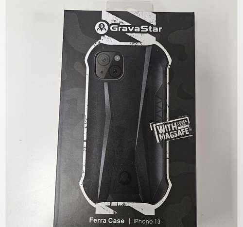 Gravastar Ferra MagSafe Black - чехол для iPhone 1