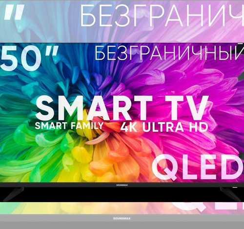 Телевизор soundmax SM-qled50T21SU