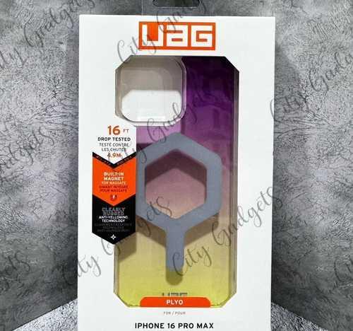 Чехол Uag Plyo для iPhone 16 Pro Max -Yellow Ombre