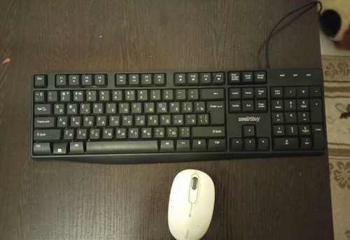 Продаю клавиатуру и мышь в рабочем состоянии