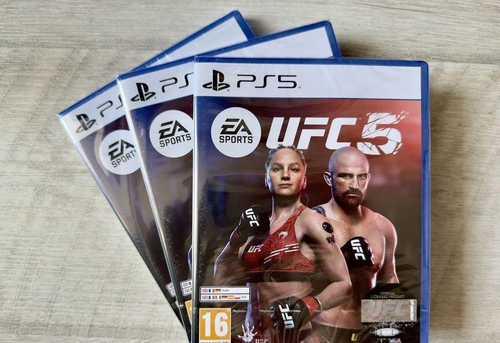 UFC 5 ps5 диск новый