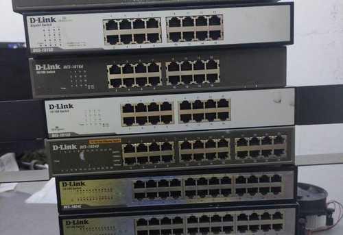 Коммутаторы (Маршрутизаторы) HP Cisco D-link