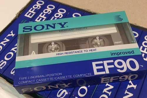 Аудиокассеты Sony EF 90.Japan