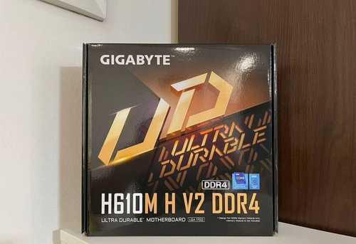 Новая gigabyte H610M H V2 13/12 поколение
