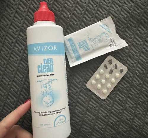 Раствор ever clean avizor для ночных линз