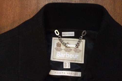 Пальто демисезонное шерстяное «barbour»