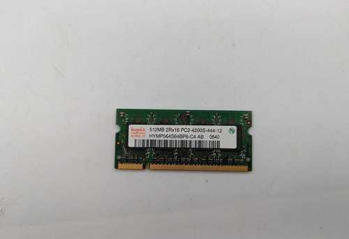 Модуль памяти Hynix hymp564s64bp6-4c ab, DDR2, 512