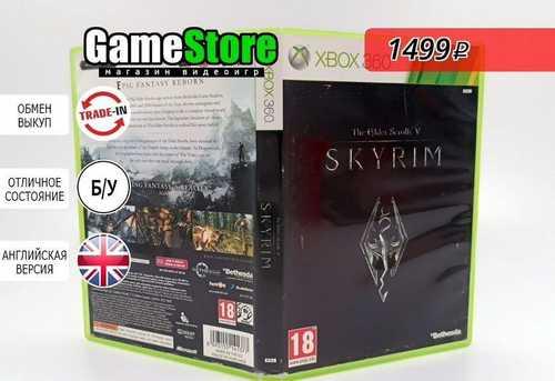The Elder Scrolls 5: Skyrim (Xbox 360, англи б/у
