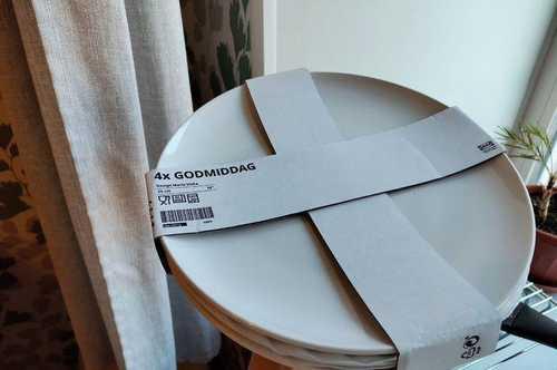 Тарелки IKEA godmiddag Maria Vinka 26 см
