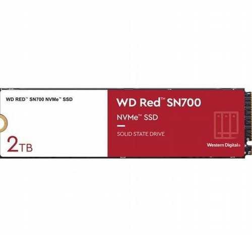 Western Digital Red SN700 2Tb, M.2 2280, PCIe 3.0 x4, NVMe, M.2 (WDS200T1R0C)