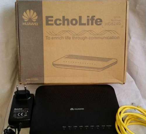 Маршрутизатор huawei EchoLife HG8240