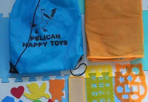 Коврик для рисования водой Pelican happy toys