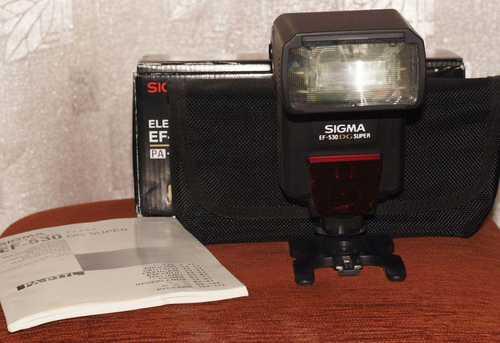 Вспышка Sigma EF-530 DG super для Pentax