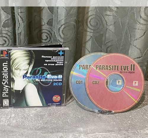 Parasite Eve 2 PS1 RGR Русско-японская версия