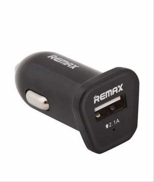 Азу remax 1 выхода USB Car Charger (2.1A) (черный)