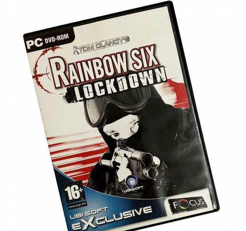 Rainbow Six Lockdown зарубежная лицензия DVD-бокс