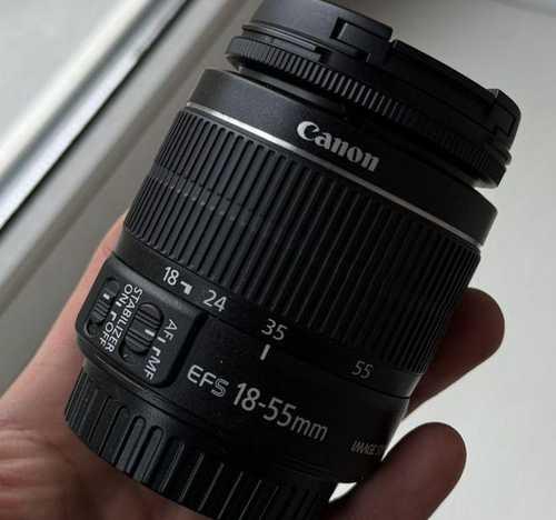 Объектив canon 18 55mm новый