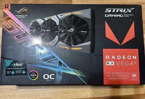 Видеокарта asus vega 56 на запчасти