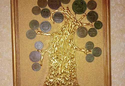 Панно денежное дерево