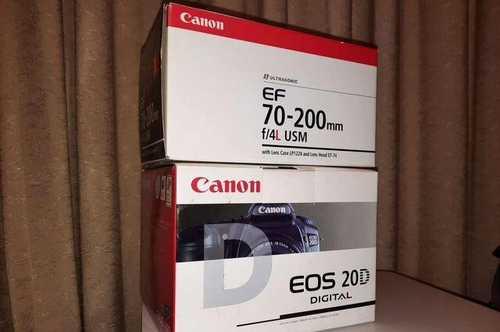 Коробка от фотоаппарата Canon